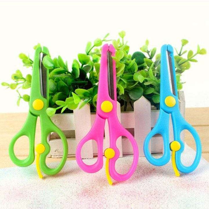IDL Gunting Kertas Anak Mini Gunting Aman Anak Kids Safety Scissors ...
