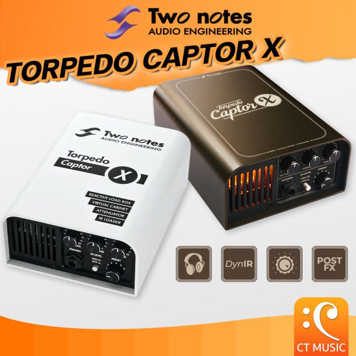 Two Notes Torpedo Captor X Reactive Loadbox DI and Attenuator | Lazada ...