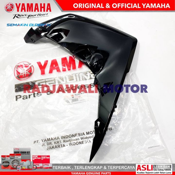 COVER SAYAP DALAM KIRI/KANAN HITAM METALIK MIO M3, MIO Z ASLI ORIGINAL ...