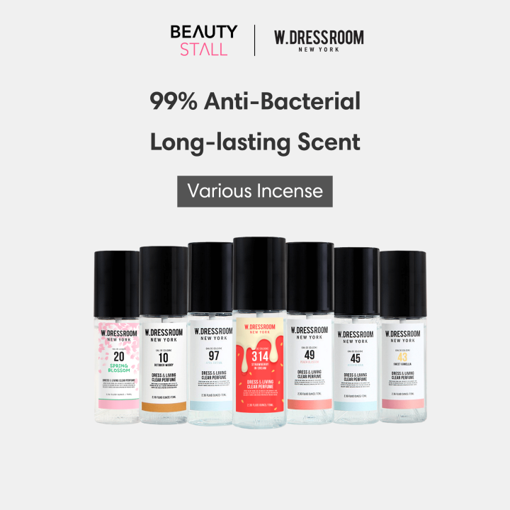 W.Dressroom Dress & Living Season 2 Clear Perfume 70ml - 28 Flavors ...
