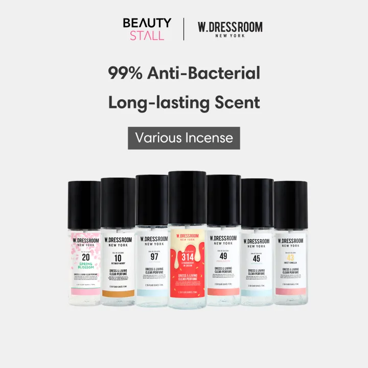 W.Dressroom Dress & Living Season 2 Clear Perfume 70ml - 28 Flavors | Korea Air Freshener Spray ...