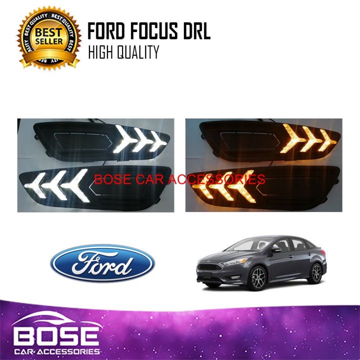 Ford Focus 2016 2017 2018 2019 LED DRL (Daytime Runner Light) DRL ...