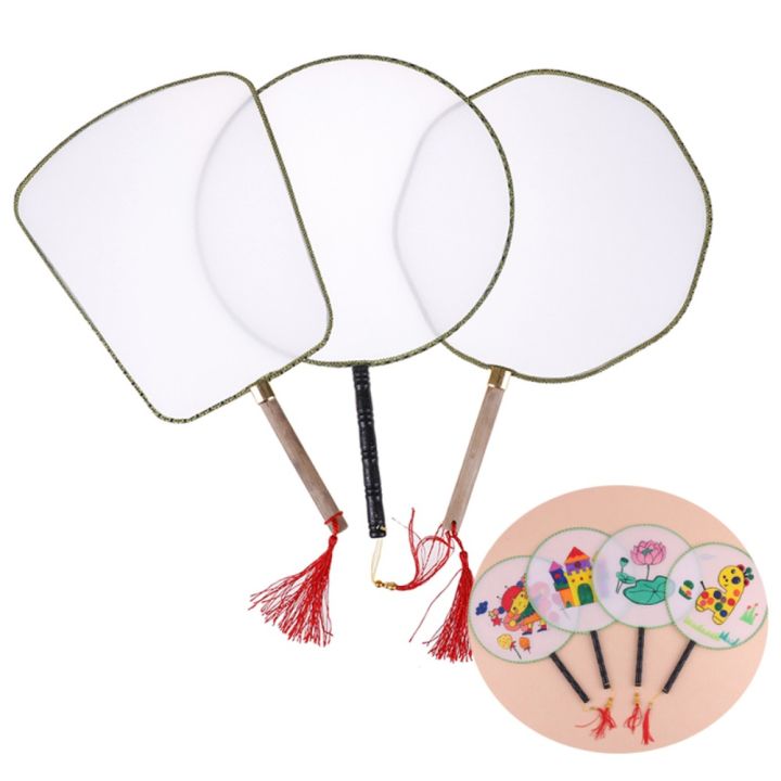 DJDK Tròn Đồ chơi trẻ em Quạt cầm tay Trung Quốc Thanh lịch Đồ trang ...