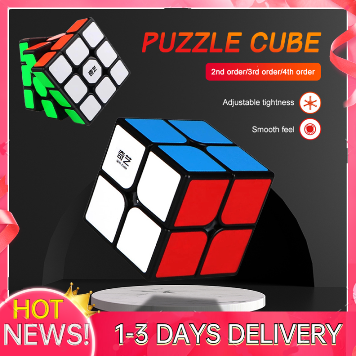 QIYI Rubik Cube 2x2/3x3/4x4/Triangle/Skewb Kiub Rubic Toys Rubik Cube ...