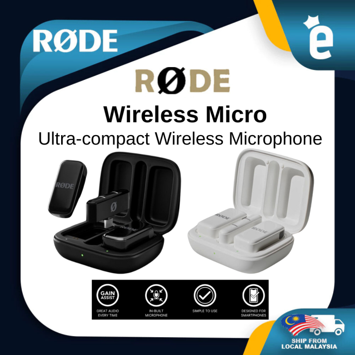 RODE Wireless Micro Ultra-compact Wireless Microphone | Lazada