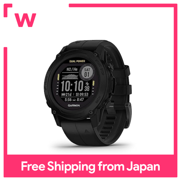 GARMIN Descent G1 Dual Power Dive Computer/Diver's Watch Solar Charging ...