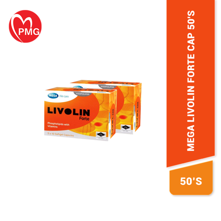 [PMG PHARMACY] Mega Livolin Forte Cap 50's | Lazada