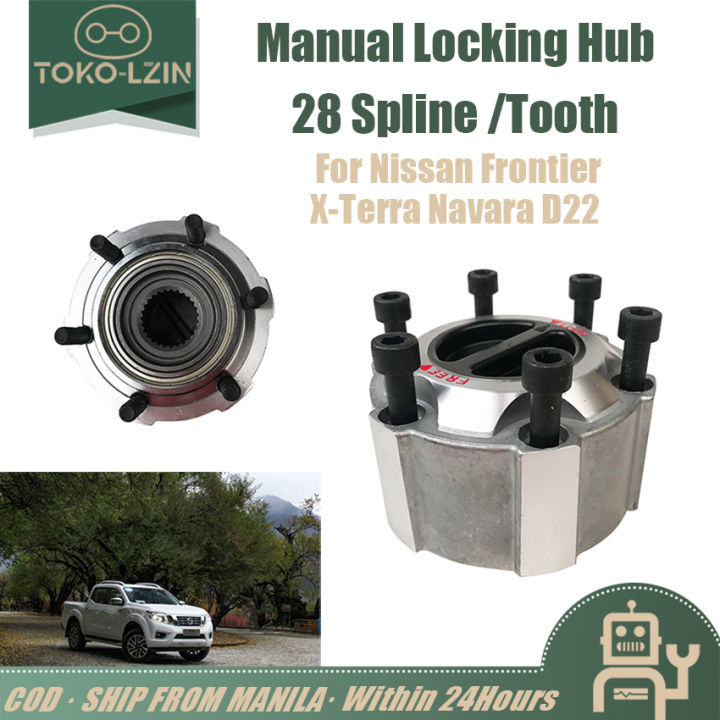 Manual Locking Hub 27/28 Spline /Tooth For Nissan 1990-Up D21/D22 40250-32G10 40250-2S610 ...
