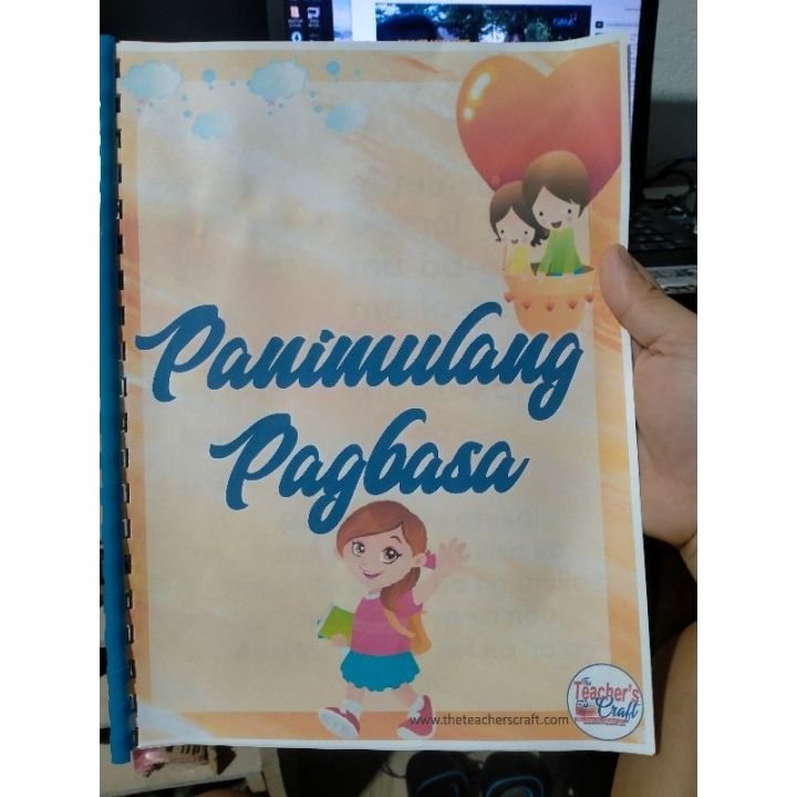 2024 Panimulang pagbasa booklet for kids A4 size | Lazada PH