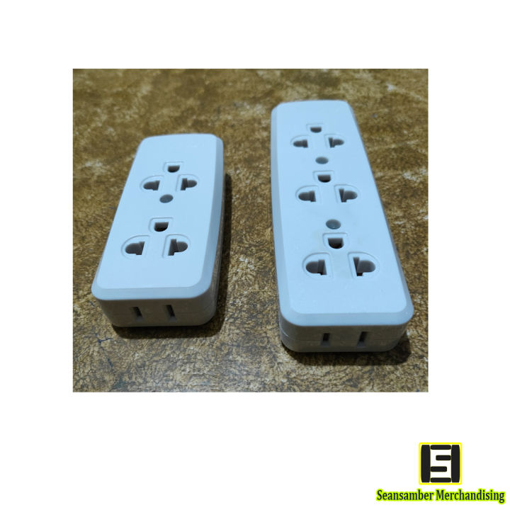 Royu Universal Surface Type Outlet with Ground | Lazada PH