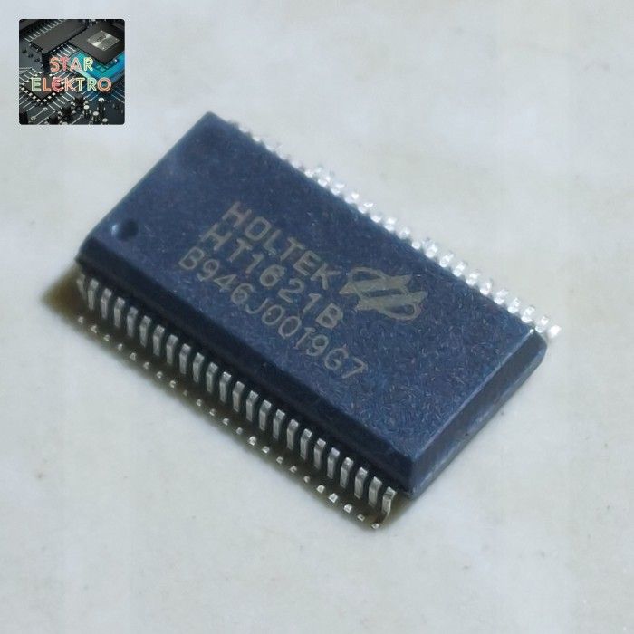 HT1621B SSop-48 SMD Holtek HT1621 IC Pengganti YL1621 LCD Driver Memory Mapping Screen HT 1621 ...