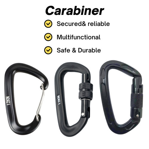 12kN, 25kN High Strength 7075 Aircraft Aluminium Carabiner for Hiking ... 12kN, 25kN High Strength 7075 Aircraft Aluminium Carabiner for Hiking ...