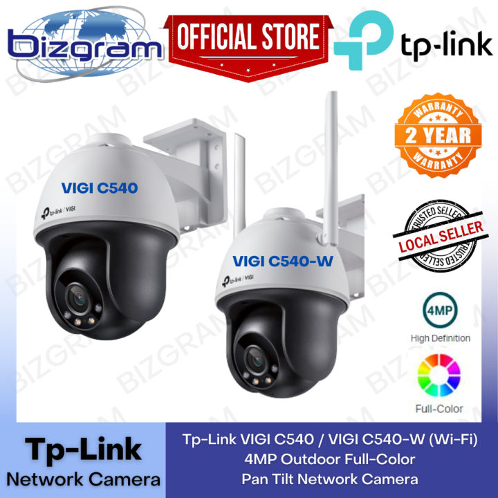 Tp-Link Network Camera C540 Outdoor 4MP Full-Color Pan Tilt | Lazada ...