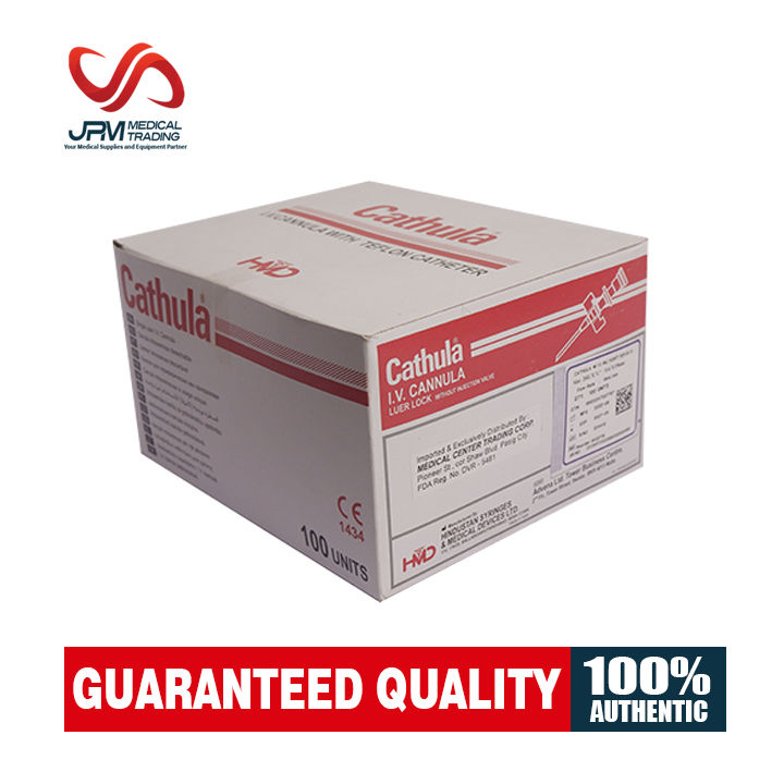 IV CANNULA CATHULA BRAND (G.18,G.20,G22,G24,G26) SOLD PER BOX | Lazada PH