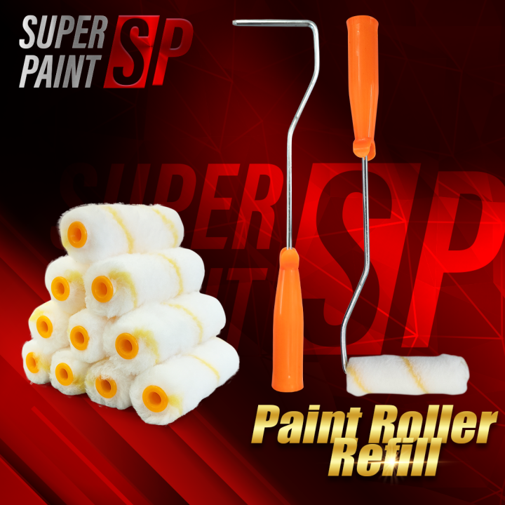 4'' High Quality Paint Roller Refill 1pcs Solvent Base Roller Paint ...