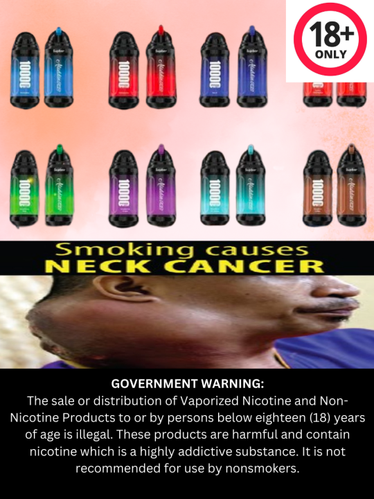 Alladin Supbar 10000 Puffs up to 10k puffs dispo disposable pod | Lazada PH