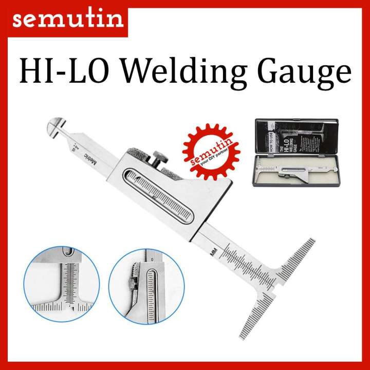 HI-LO Welding Gauge AH11 / HILO Inspection Pipe / Gage Welder Alat Ukur ...