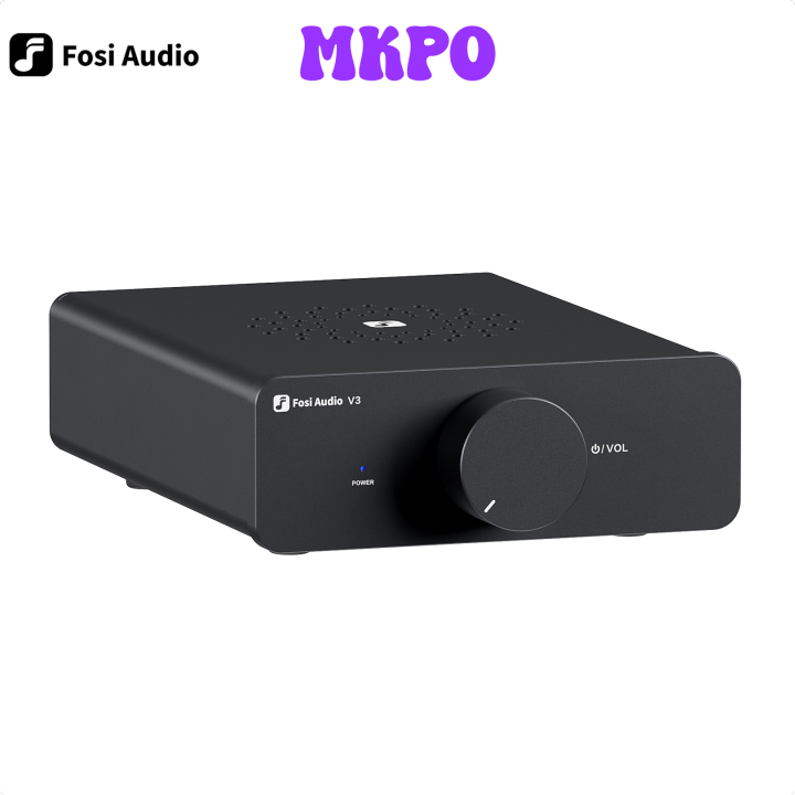 [MKPO] Fosi Audio V3 Stereo Power Amplifier 300W x2 TPA3255 Class D ...
