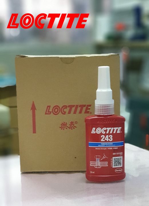 Loctite 243 Threadlocker medium strength 50ml | Lazada PH