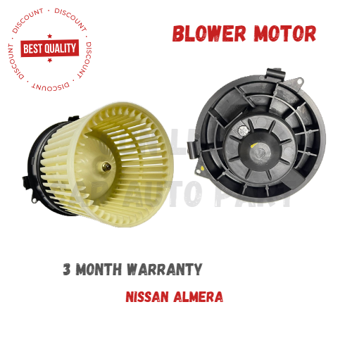 3 MONTH WARRANTY NISSAN ALMERA AIRCOND BLOWER MOTOR | Lazada
