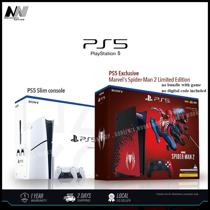 Sony PlayStation 5 PS5 | PS5 Slim Console | PS5 ''s 2 | Disc / Digital ...