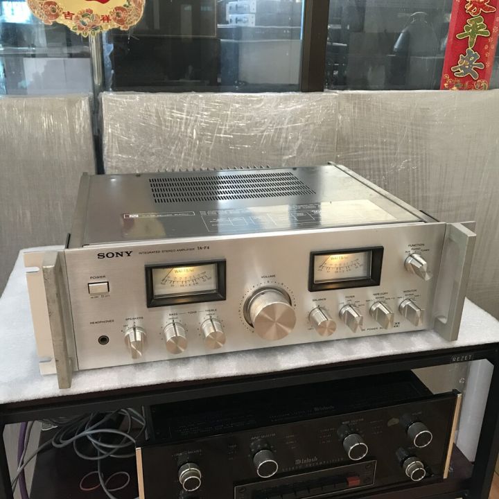 Integrated Amp ยี่ห้อ Sony รุ่น Ta F4 Made In Japan Th