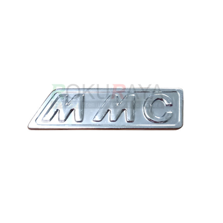 6cm x 1.8cm MMC Mitsubishi Mark 3D Proton Saga Iswara Wira Car Rear ...