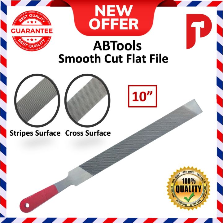 10” Double-sided Smooth Cut Flat File | Lazada