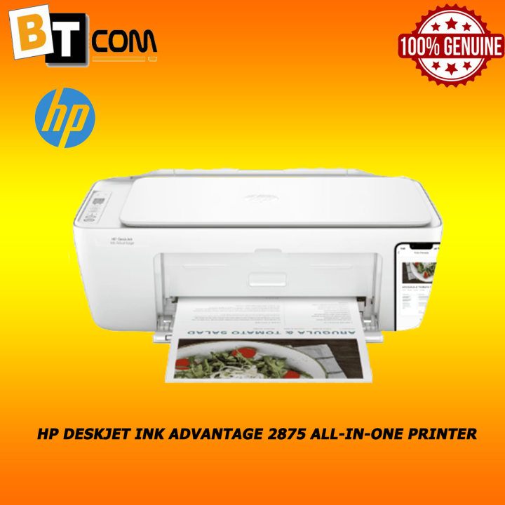 HP DeskJet Ink Advantage 2875,2876 All-in-One Printer 588J7B, 588N7B ...