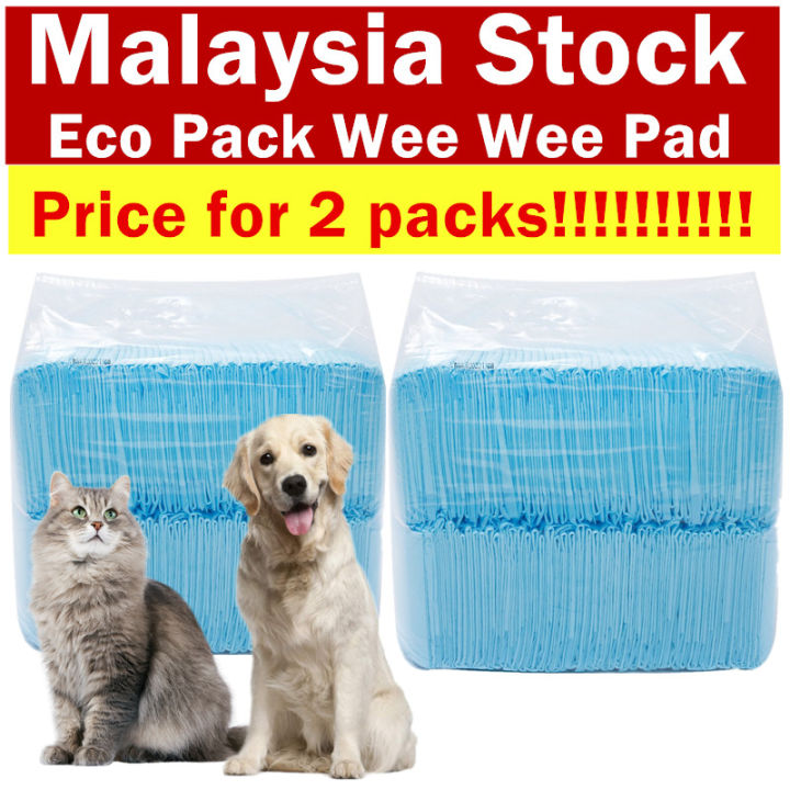 READY STOCK Premium Wee Wee Pad for Pet Toilet Training Urine Tandas ...