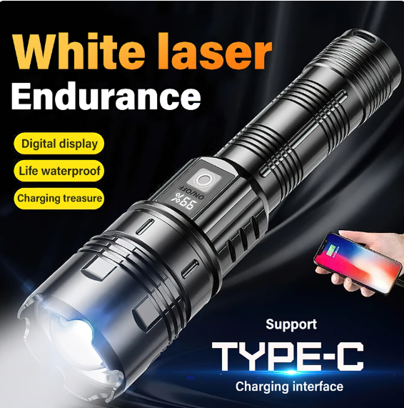 [COD]5-year warranty Tactical Flashlight/flashlight rechargeable water ...