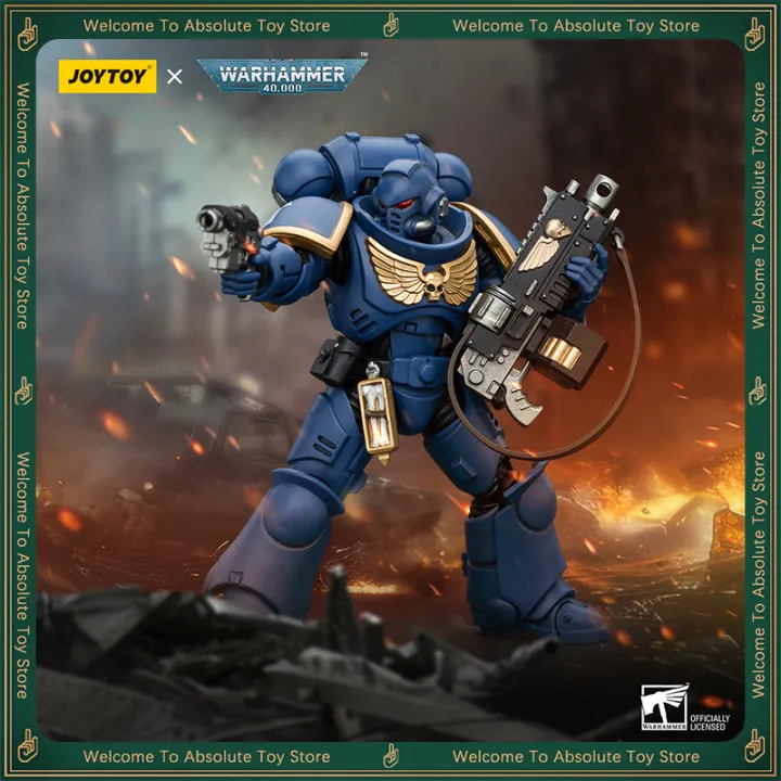 JOYTOY Warhammer 40K 1/18 Action Figures Ultramarines Intercessors V5 ...