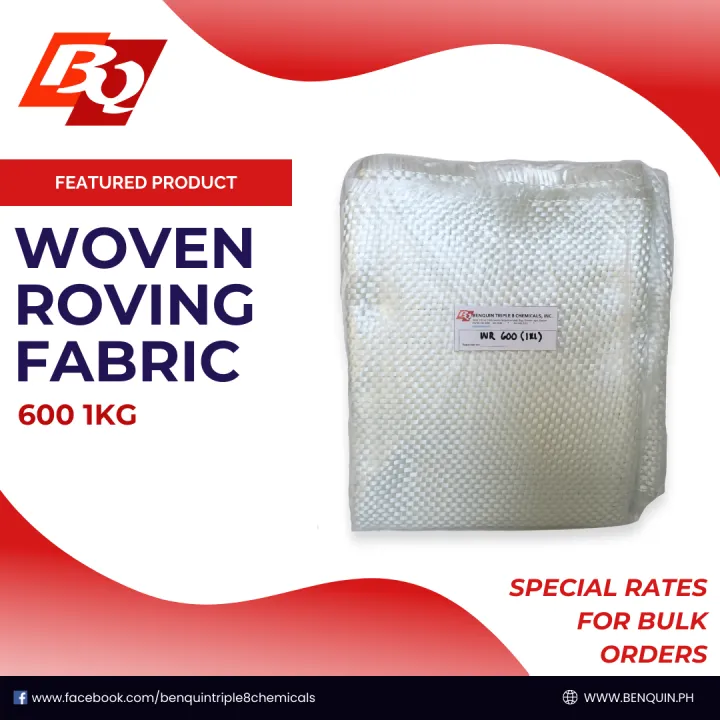Woven Roving Fabric 600 1kg / Woven Glass Fibers | Lazada PH