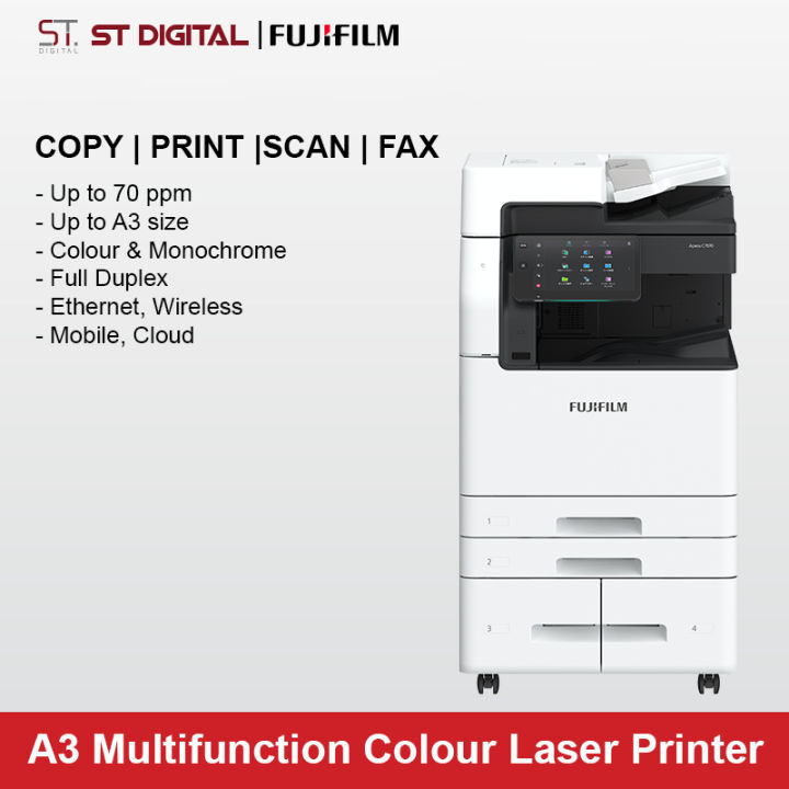 [Singapore Warranty] Fujifilm formerly Fuji Xerox Apeos C7070 C6570 C5570 C4570 C3570 C3070 A3 ...