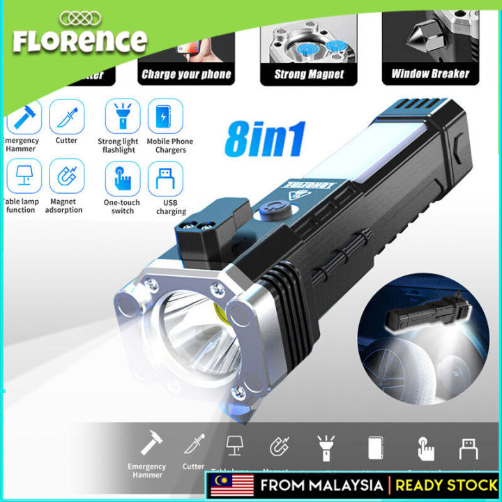 HOT Torch Light Super Bright Outdoor Lighting Waterproof LED Flashlight ...