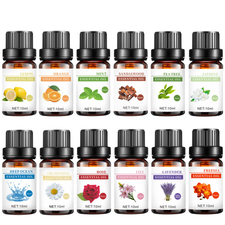10mL Nature Plant Water Soluble Essential Oil Fragrance For Humidifier ...