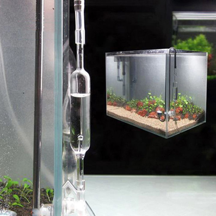 Ginca Aquarium CO2 Bubble Counter Water Plants Fish Tank CO2 Regulator ...