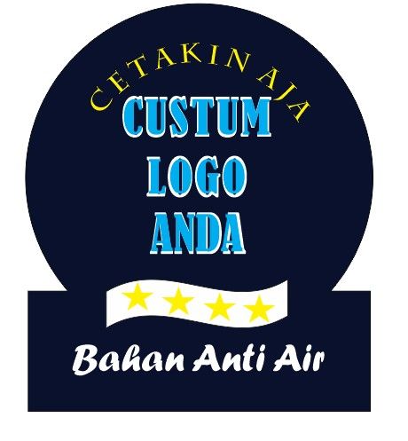 CETAK STIKER / CUTTING STIKER COSTUM LOGO SENDIRI | Lazada Indonesia