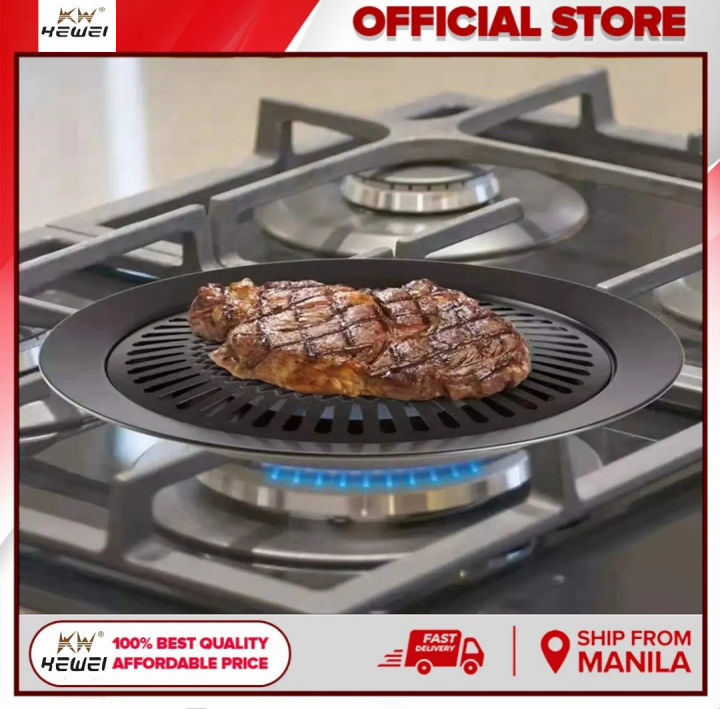 High Quality Korean Barbecue Grill Stove-Top Plate Smokeless Indoor ...