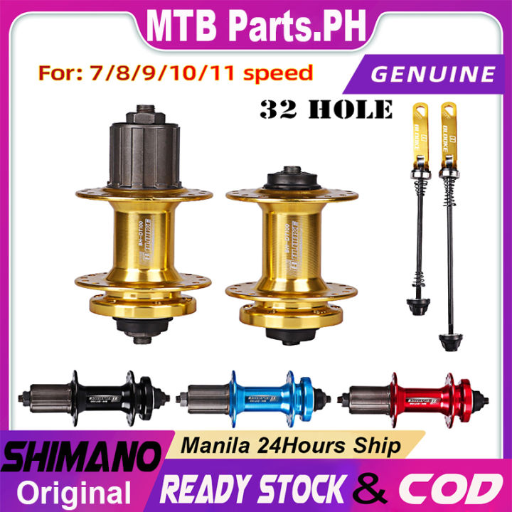 BLOOKE Hubs 32/36 Holes Mountain Bike Disc Hubs 3Pawls Front & Rear MTB ...