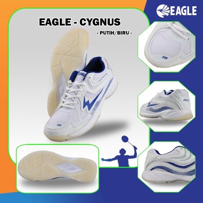 SEPATU BADMINTON EAGLE CYGNUS BADMINTON SHOES ORIGINAL | Lazada Indonesia