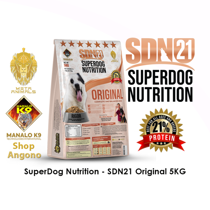 SDN-SuperDog Nutrition - SDN21 Original (5KG) | Lazada PH