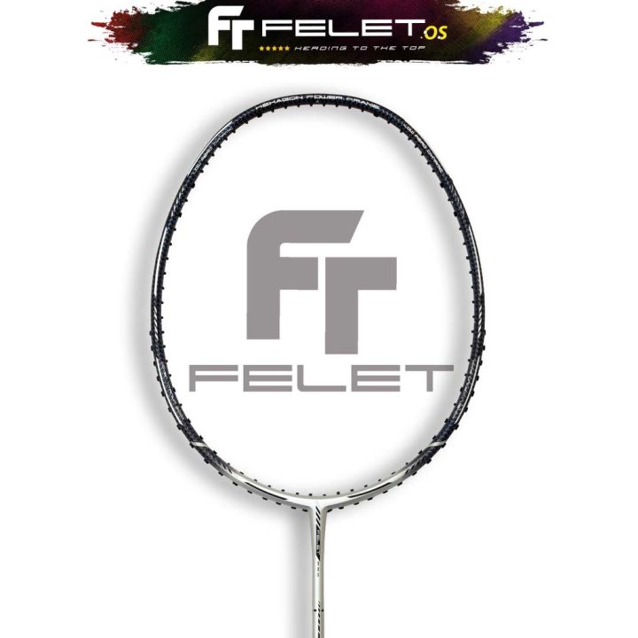 FELET Woven TI 3000 Professional Badminton Racket FREE STRING & GRIP ...