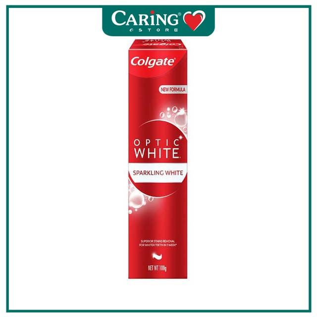 COLGATE TOOTHPASTE OPTIC WHITE 100G | Lazada