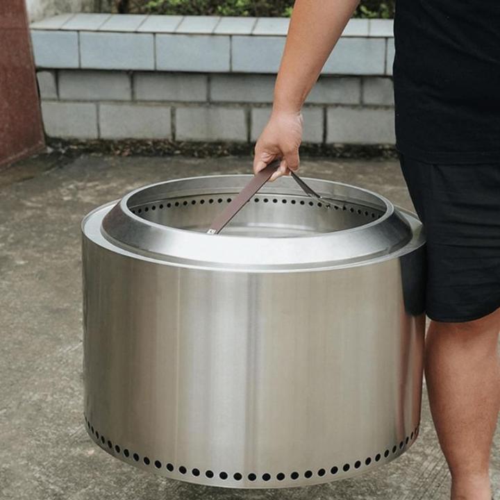 Grade Fire Pit With Rustproof Steel Hook For Moving Of Heated Outdoor ...