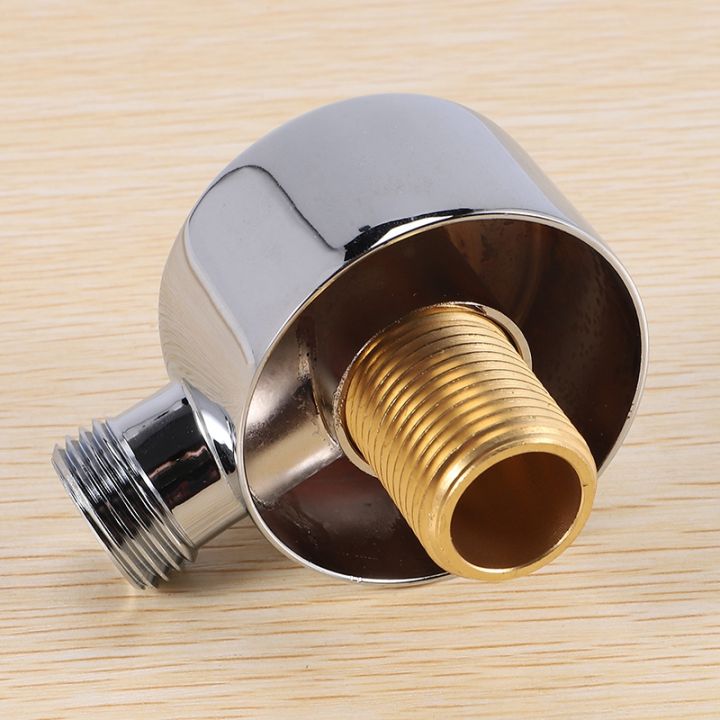 (JDBX) Wall Supply Elbow,Brass Round Wall Mount Shower Hose Connector ...