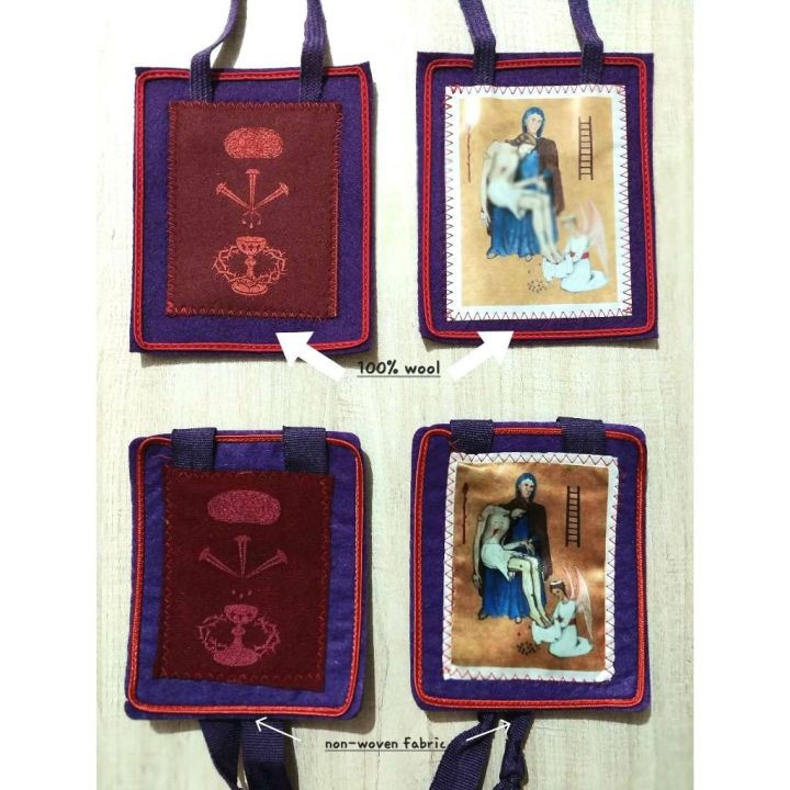 Purple Scapular of Blessing and Protection | Lazada PH