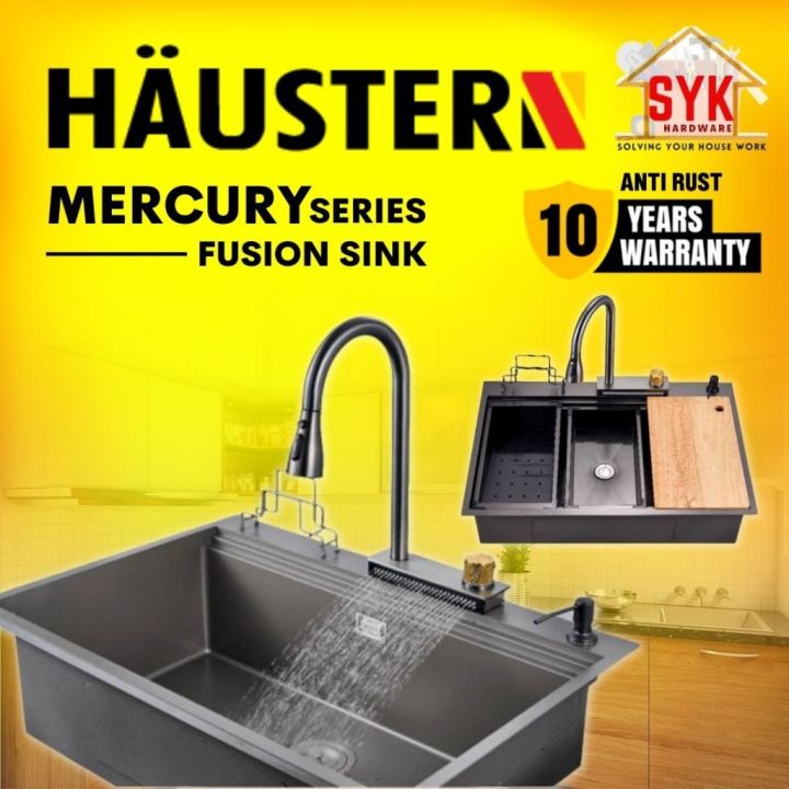 SYK Haustern Kitchen Sink HT-MERCURY-800 HT-MERCURY-1000 Undermount ...