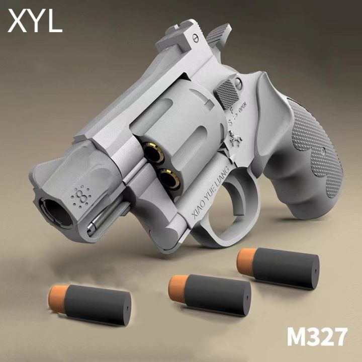 Moon zp5 electroplated revolver adult simulation alloy honeycomb toy ...
