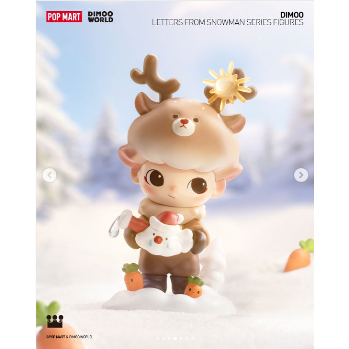 พร้อมส่ง☃️กล่องจุ่ม DIMOO Christmas 2023🎄Letters from Snowman Series ...